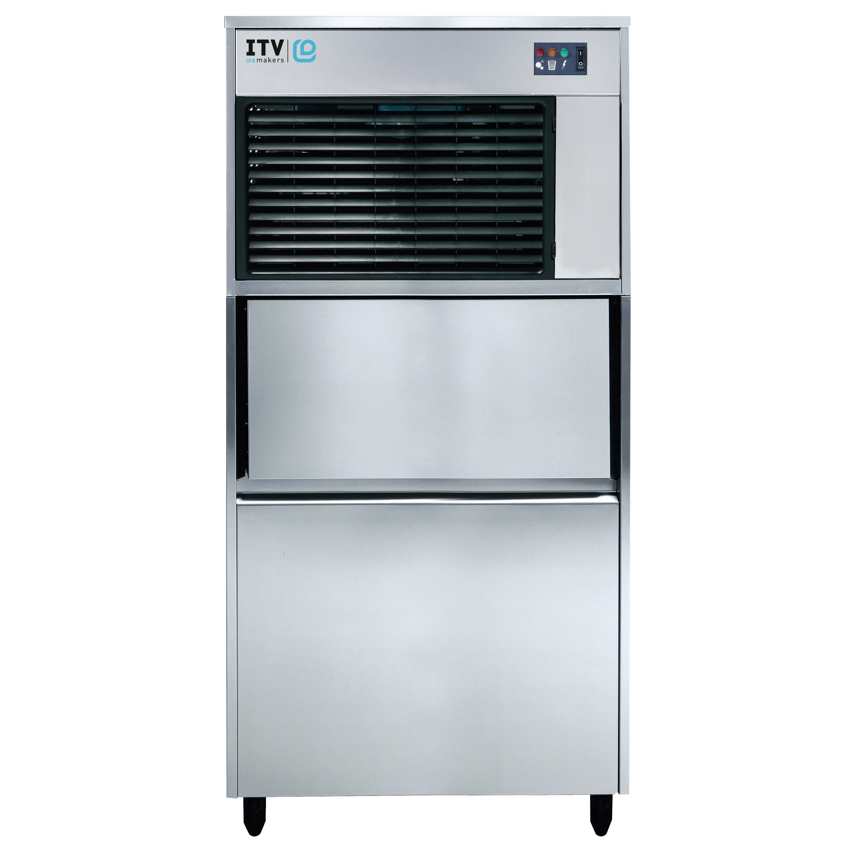 ITV Ice Makers IQ 300 C A 20 1/4"W Flake Undercounter Ice Machine - 360 ...