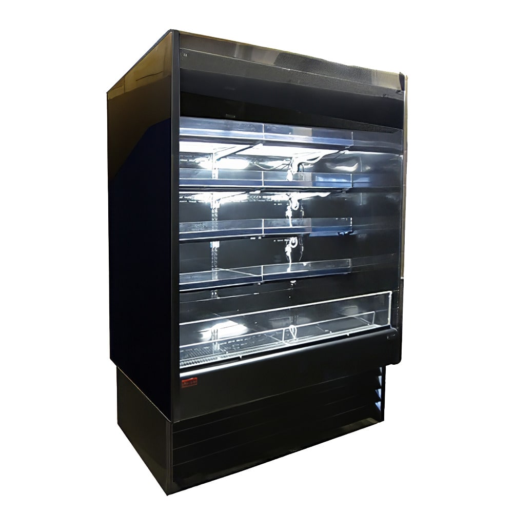 Howard McCray SC-OD35E-48-B-LED 48" Vertical Open Air Cooler w/ (4 ...