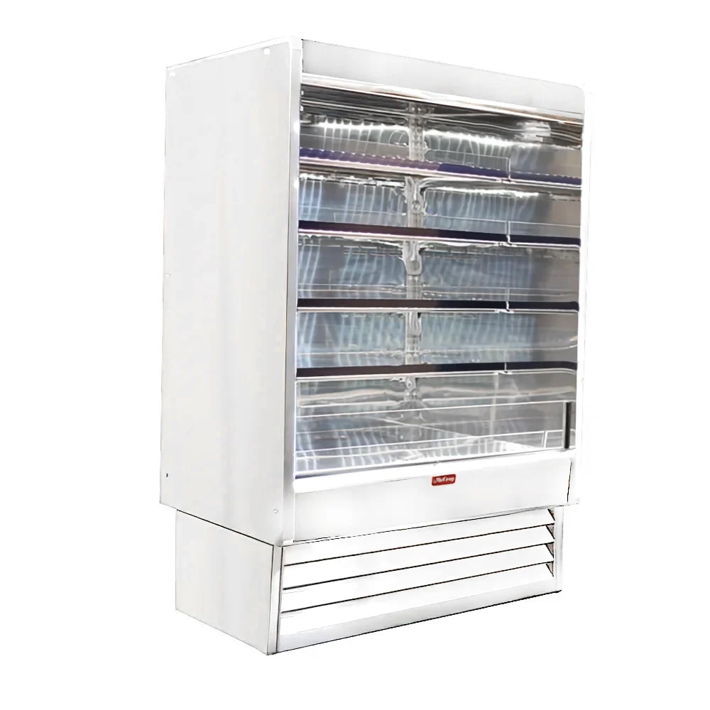Howard McCray SC-OD35E-5-LED 63" Vertical Open Air Cooler w/ (4) Levels ...