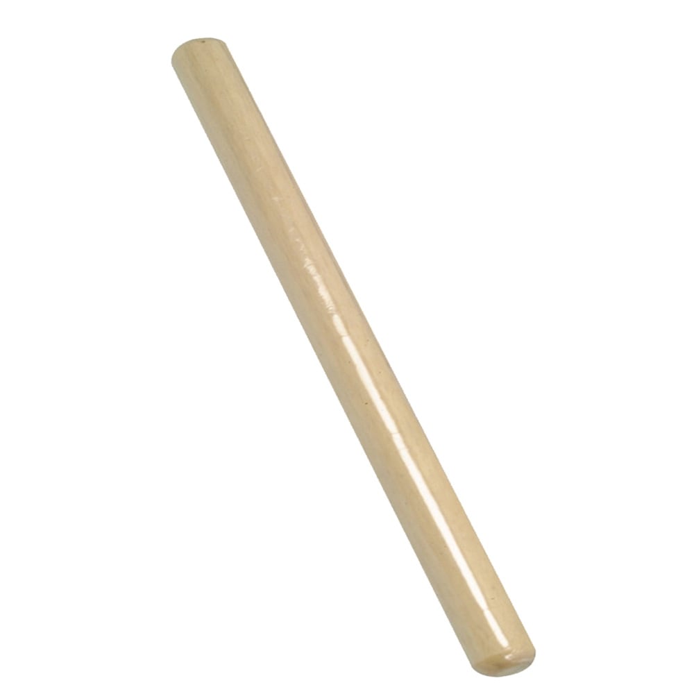 Thunder Group BANP001 12" Asian Style Rolling Pin, Solid Wood