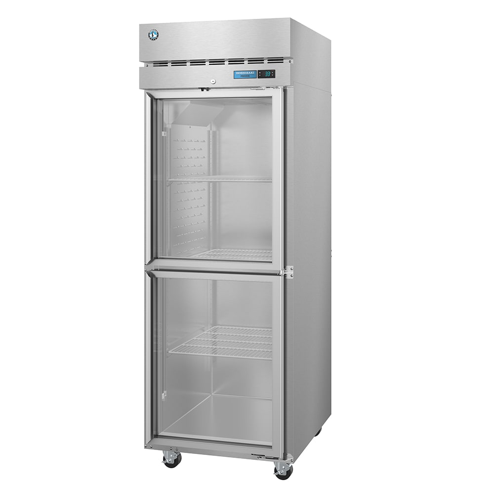 Hoshizaki F1A-HG Steelheart 27" One Section Reach In Freezer, (2) Glass ...