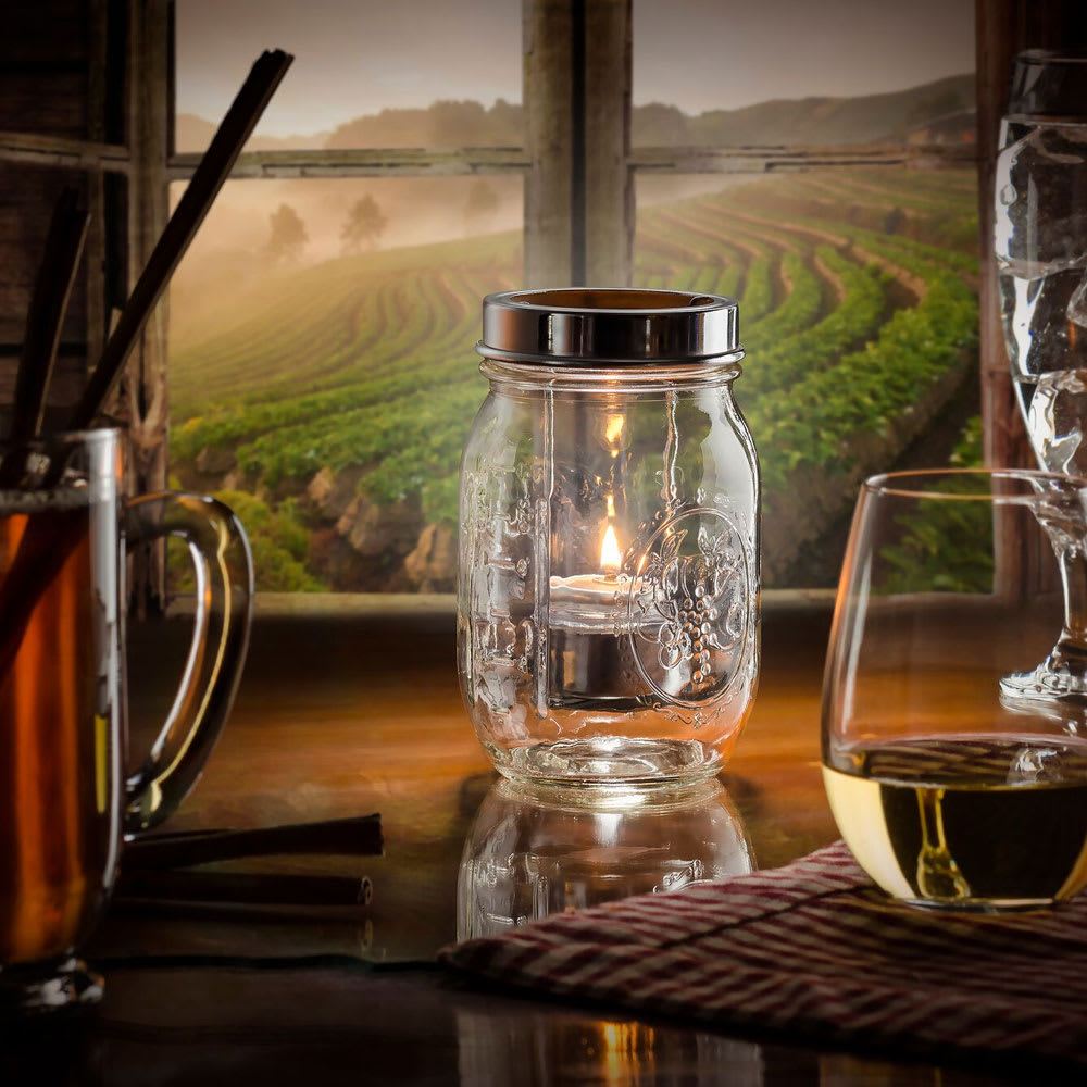 Hollowick 1610C Firefly Tealight Candle Holder w/ Hanging Cradle - 5.25 ...