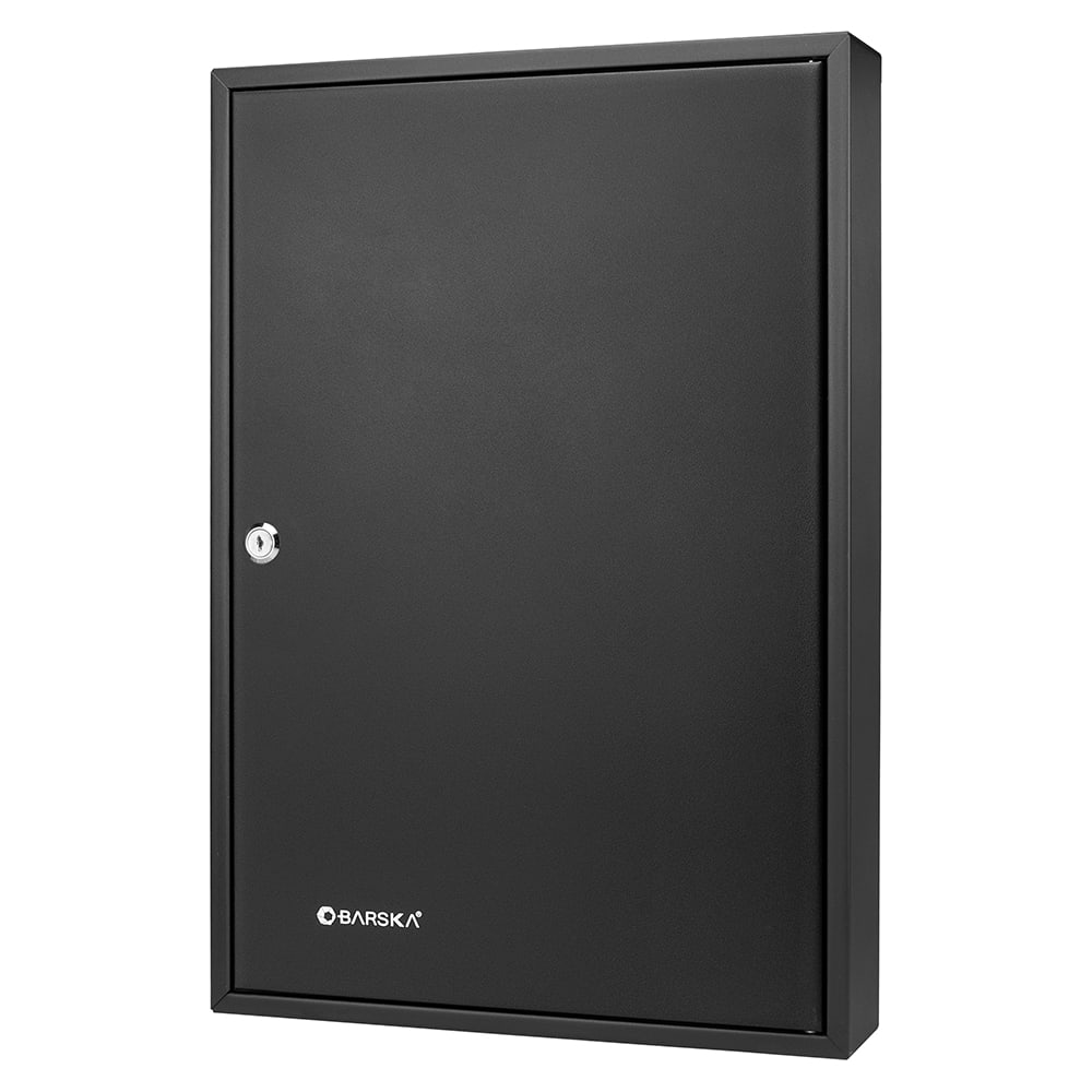 Barska CB12964 100 Key Cabinet w/ Key Lock - Steel, Black