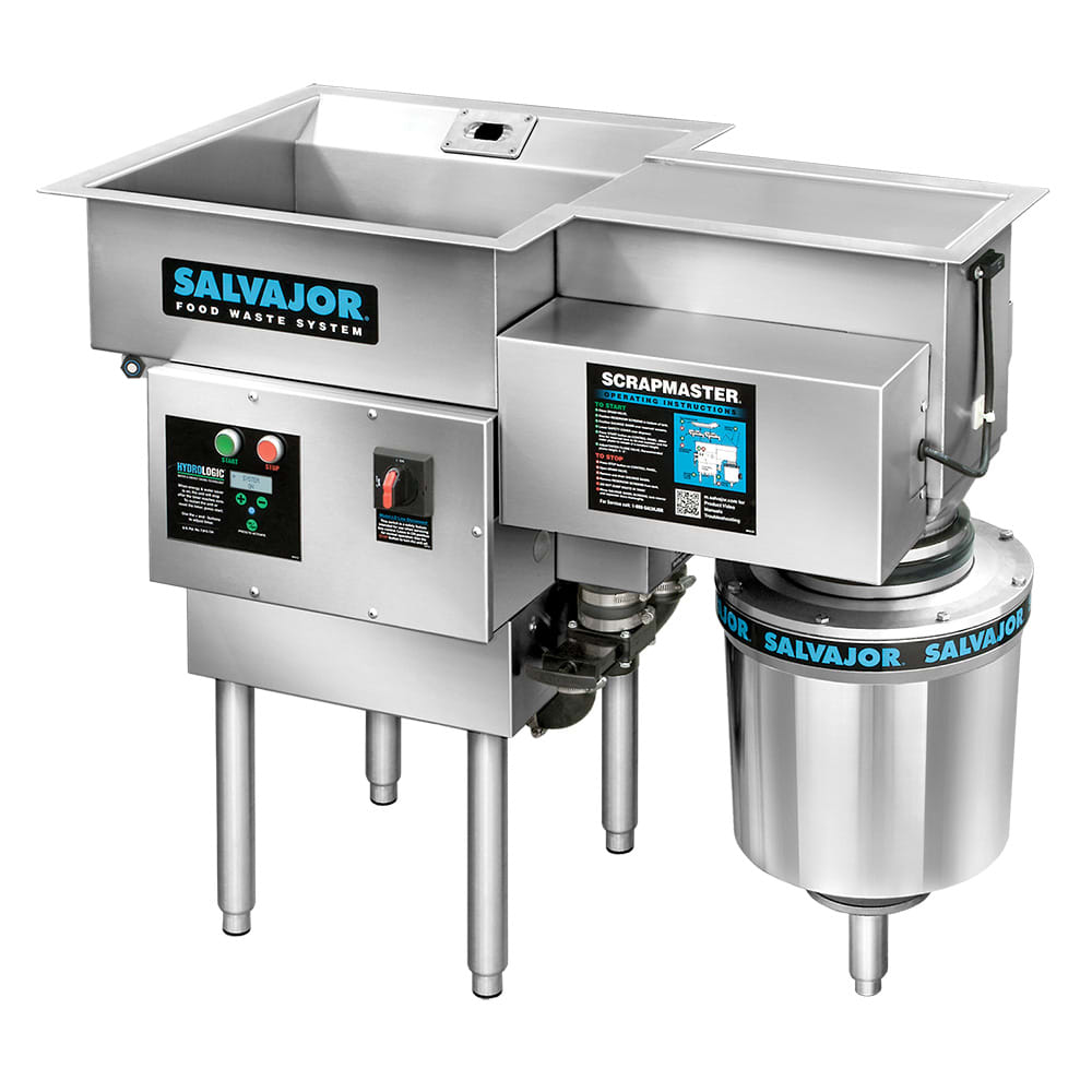 Salvajor 300-SM ScrapMaster, Scrapping, Pre-Flushing & Disposer, 3 HP ...