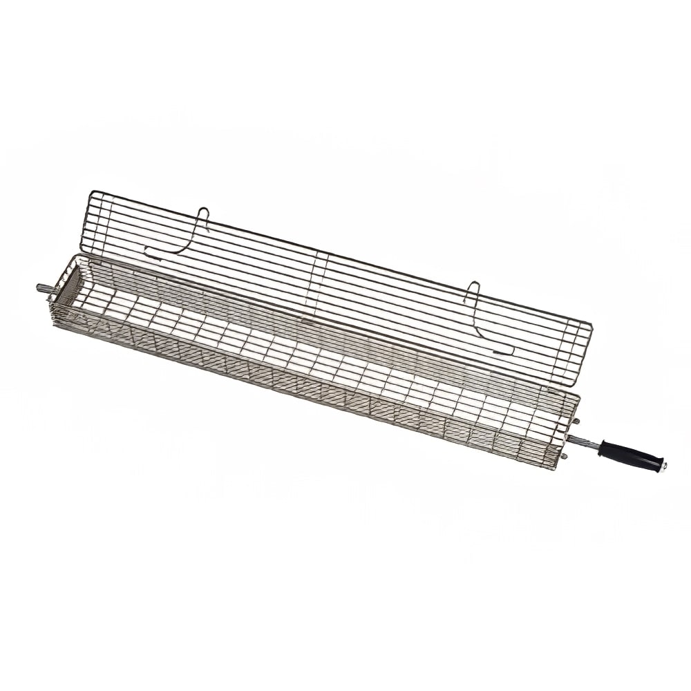 Rotisol USA BRC1425 Rectangular Basket Spit for FauxFlame 1425 Rotisseries