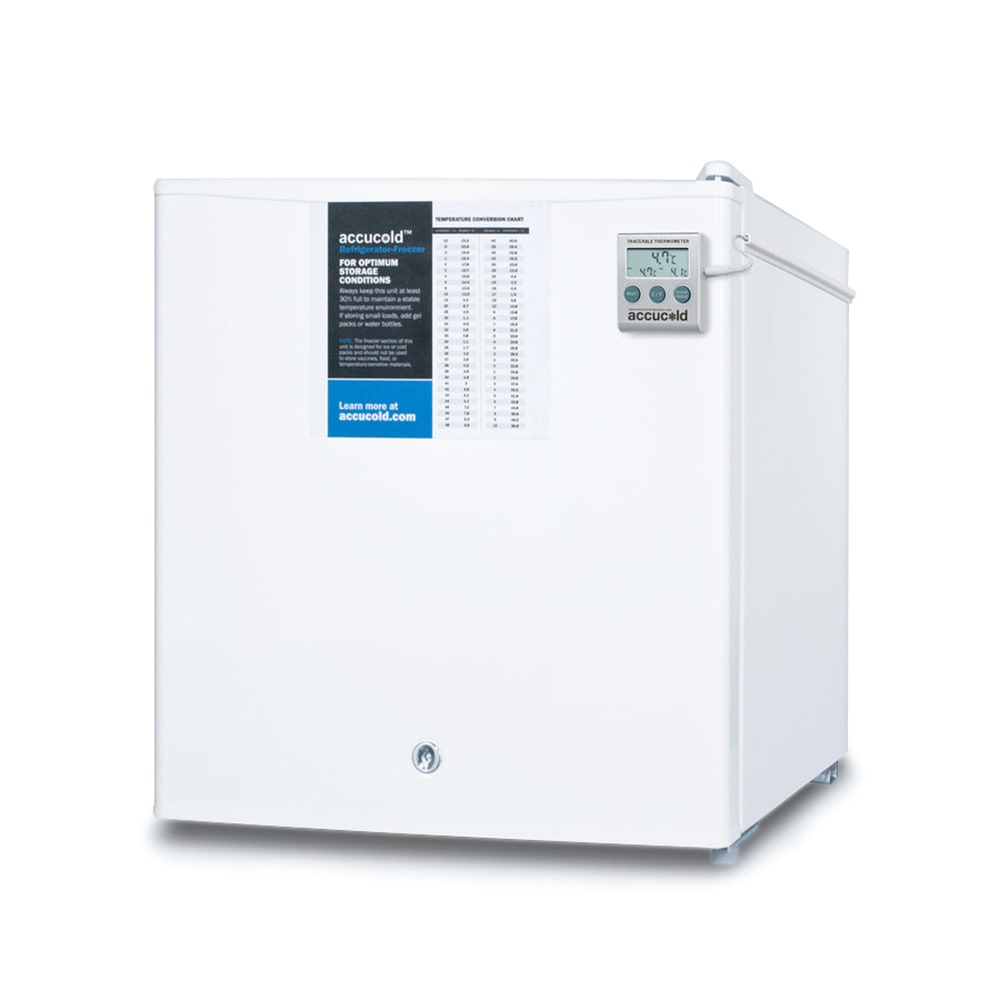 Accucold S19LWHPLUS2 18" Two-Section Countertop Medical Refrigerator ...