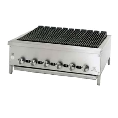 Jade Range JB-36 36" Gas Charbroiler w/ Cast Iron Grates, Natural Gas