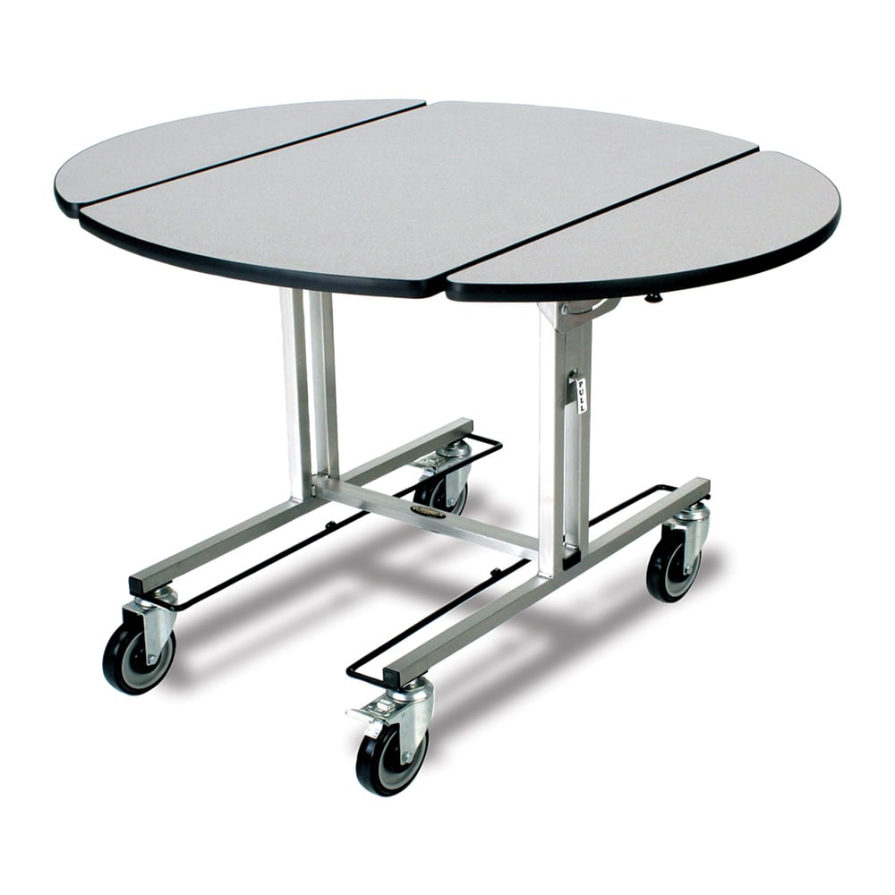 Forbes Industries 4960 Oval Room Service Table w/ (2) Tri Fold Drop ...