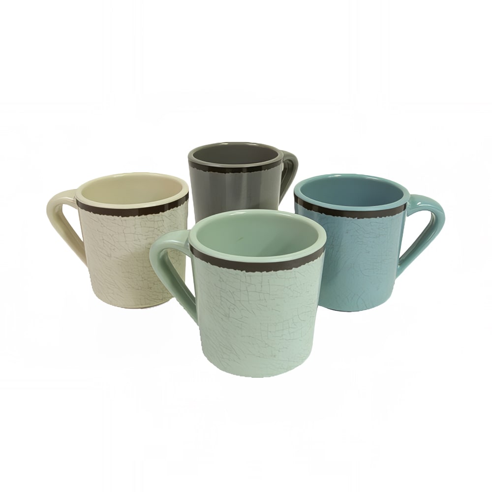 Elite Global Solutions DC14-G-M 14 oz Melamine Mug, Gray