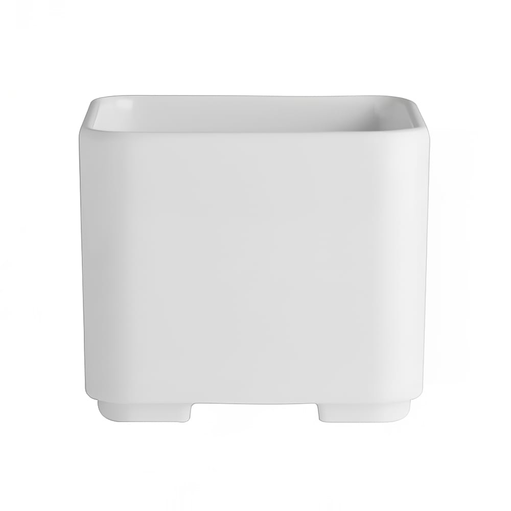 Steelite 7185TM603 3 1/4" Square Melamine Bento Box Insert