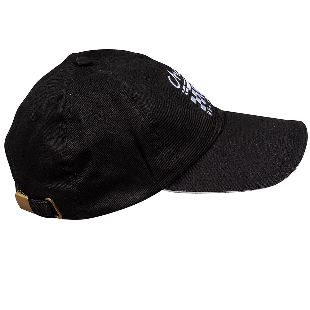 Chef Revival H064BK Chef Cotton Baseball Cap, Adjustable Strap, Black