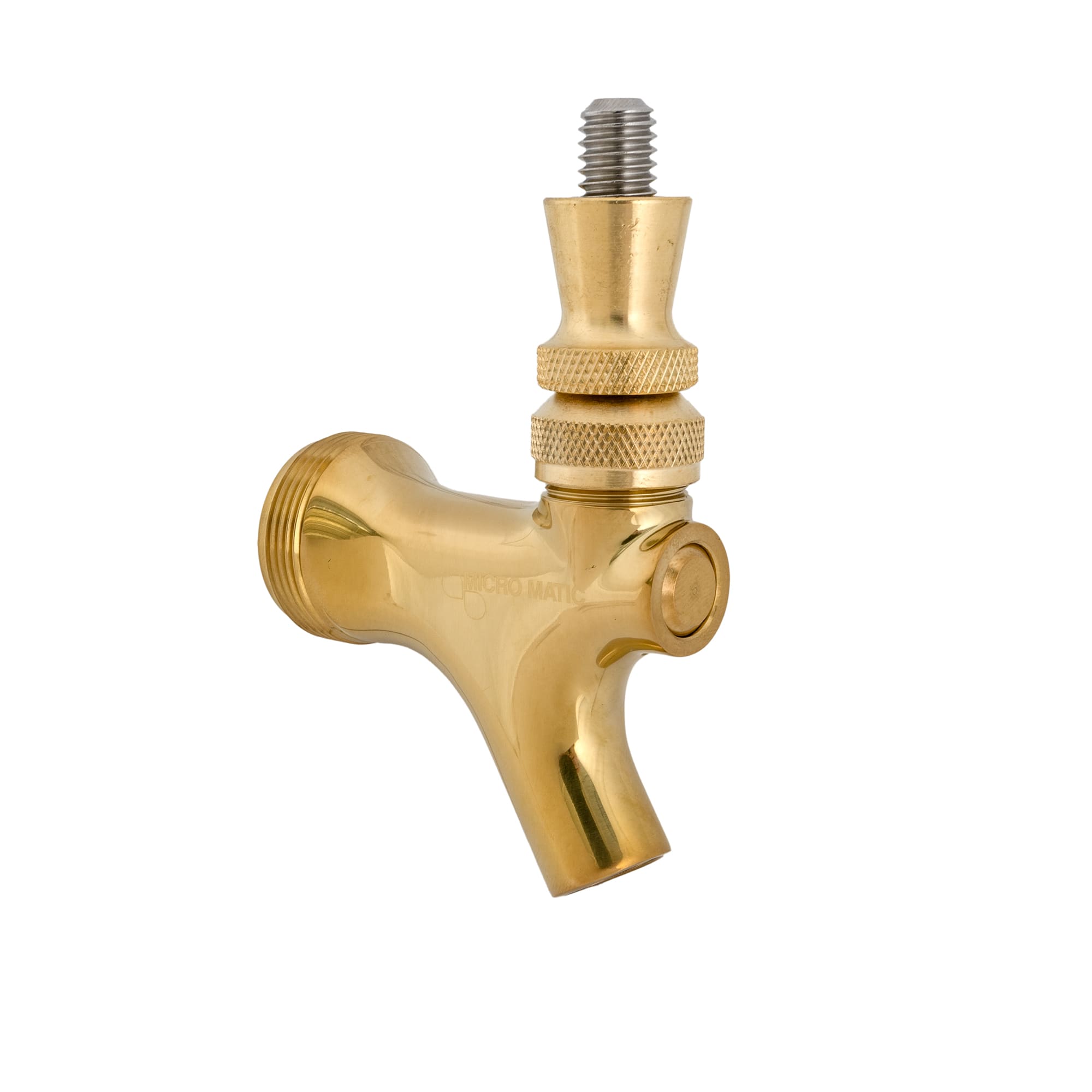 Micro Matic 4933GSS Beer Faucet w/ Lever, Stainless Steel