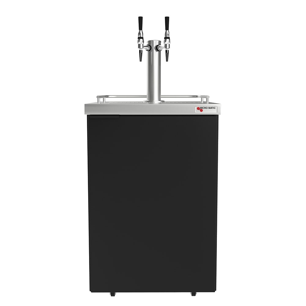 Micro Matic MDD23-E-AMER 25" Draft Cold Brew Dispenser w/ (2) 1/6 Keg ...