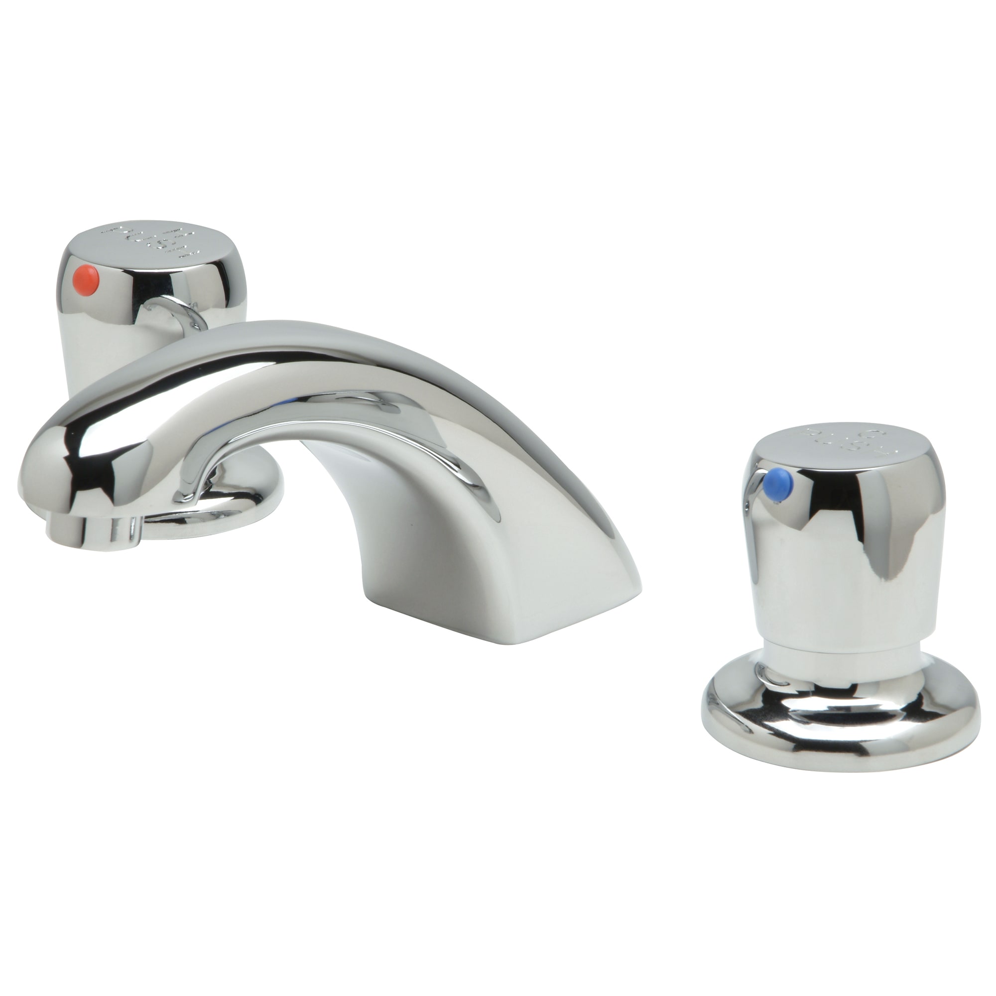 Zurn Industries Z867R0-XL Deck Mount Metering Faucet w/ 5" Spout & Push ...