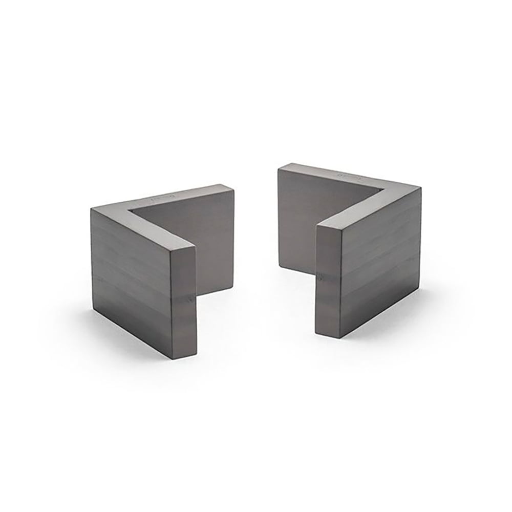 Front of the House BHO033GYB20 4 Piece Buffetware Riser Set - Bamboo, Smoke