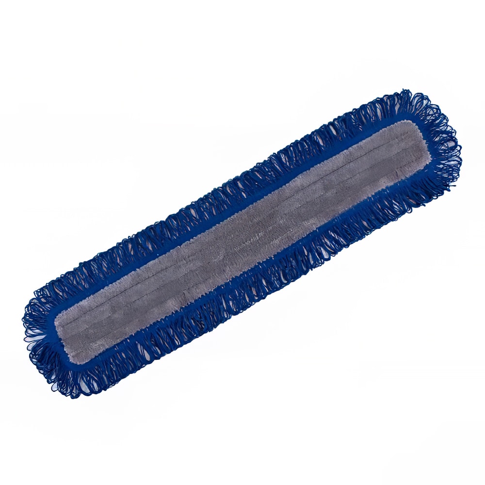 Clean Up MFVM36 36" Dust Mop w/ Looped Ends, Gray/Navy