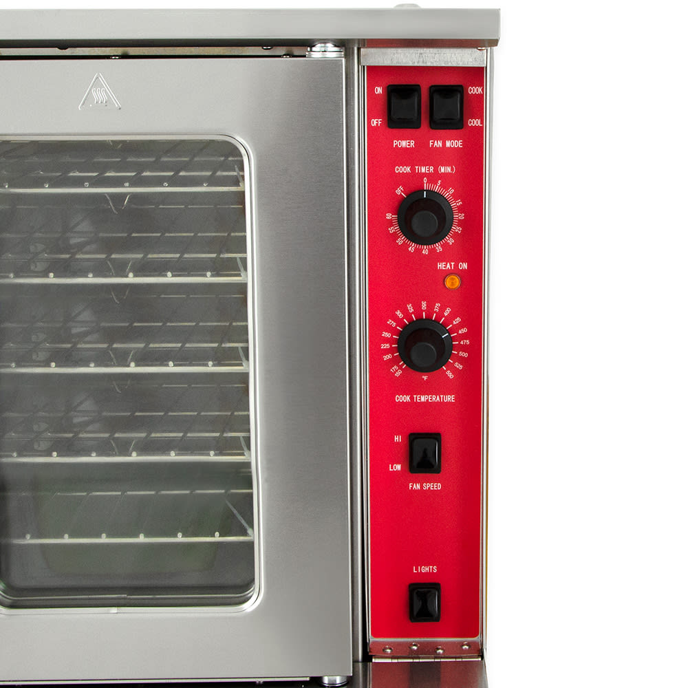 eQuipped CO-1 Single Full Size LP Gas Convection Oven - 54,000 BTU