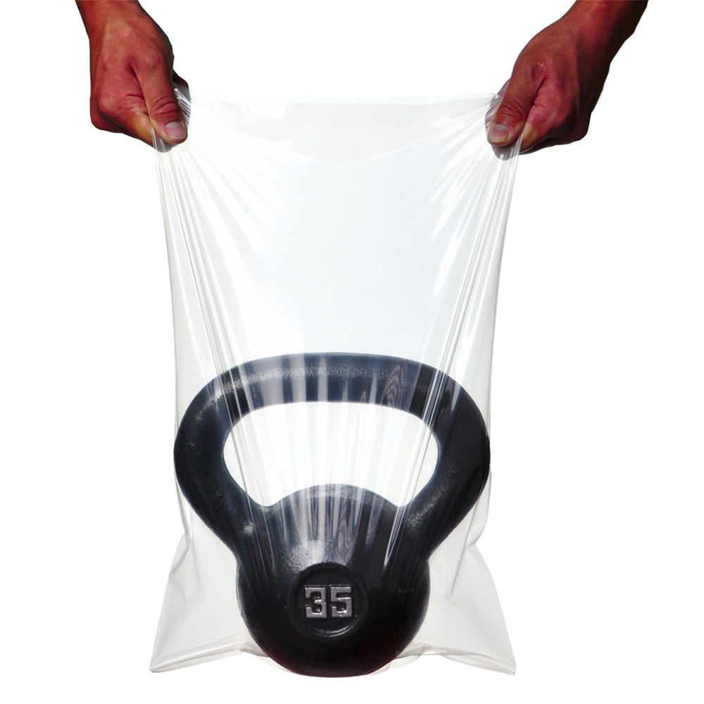 LK Packaging 7G054518 Side Gusset Food Storage Bag - 18" x 5", Poly