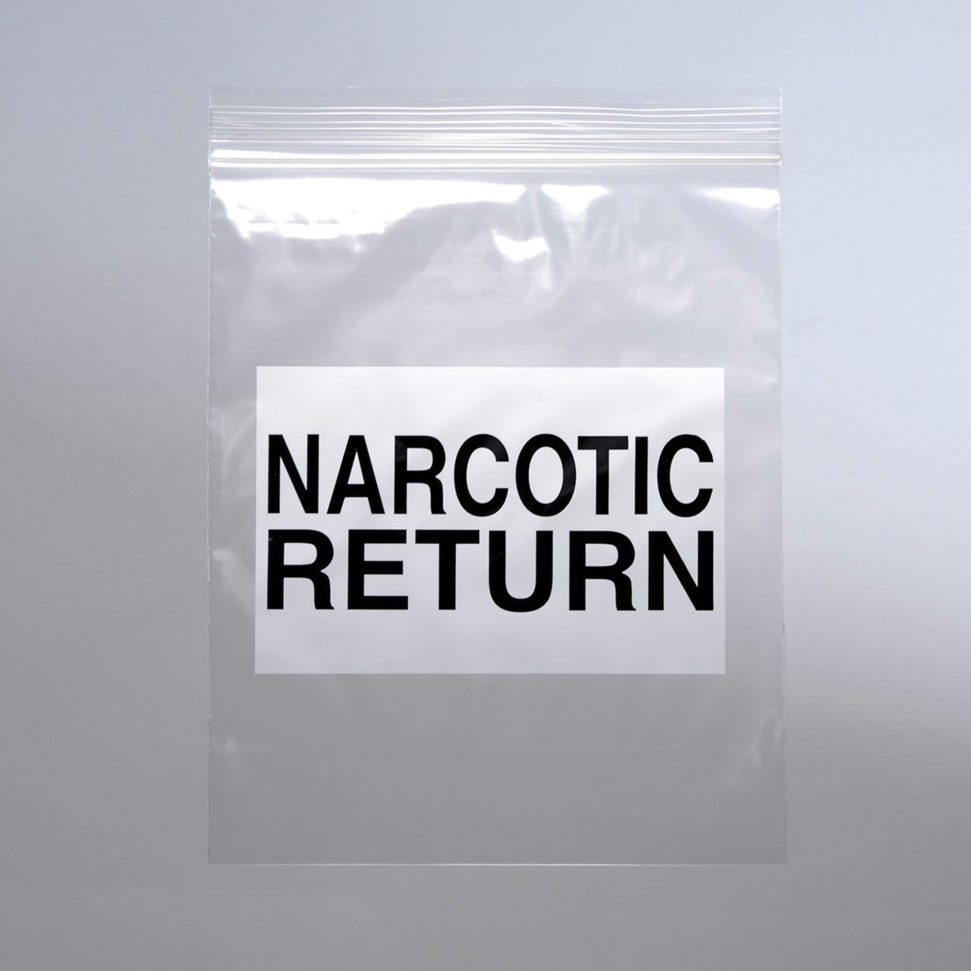 LK Packaging F206508NAR Resealable "Narcotic Return" Bag - 8"L x 6 1/2 ...
