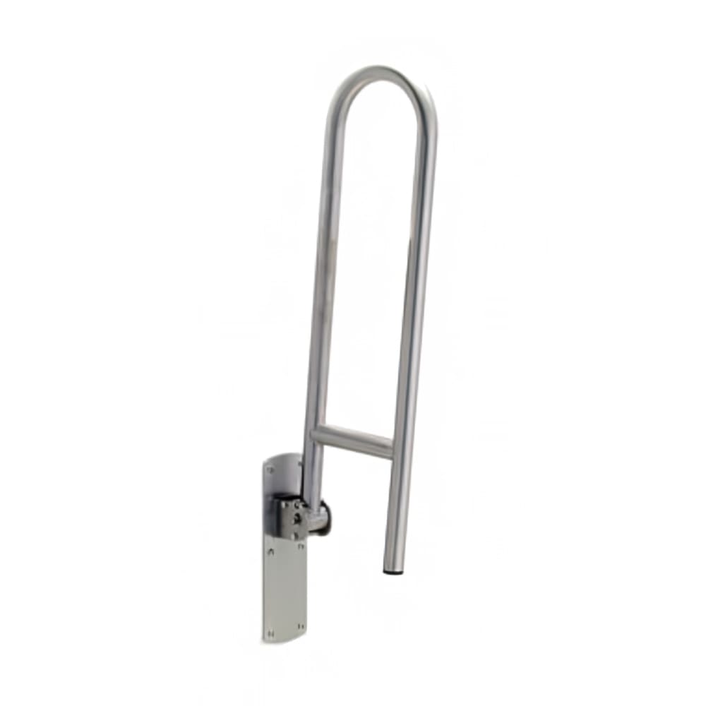 Bobrick 125-SWING-UP 30" Swing Up Grab Bar w/ Swivel Hinge, Stainless Steel