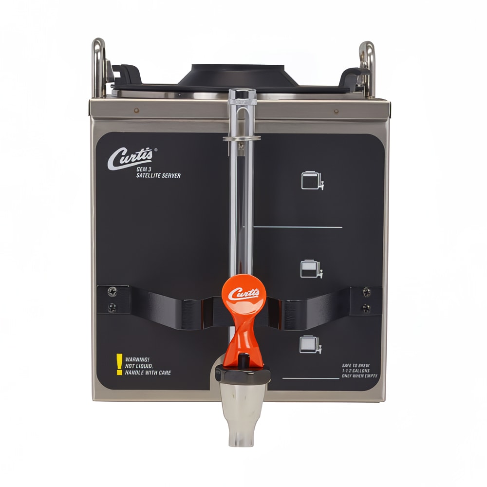Curtis GEM-3D 1 1/2 gal Coffee Satellite Dispenser w/ Decaf Faucet