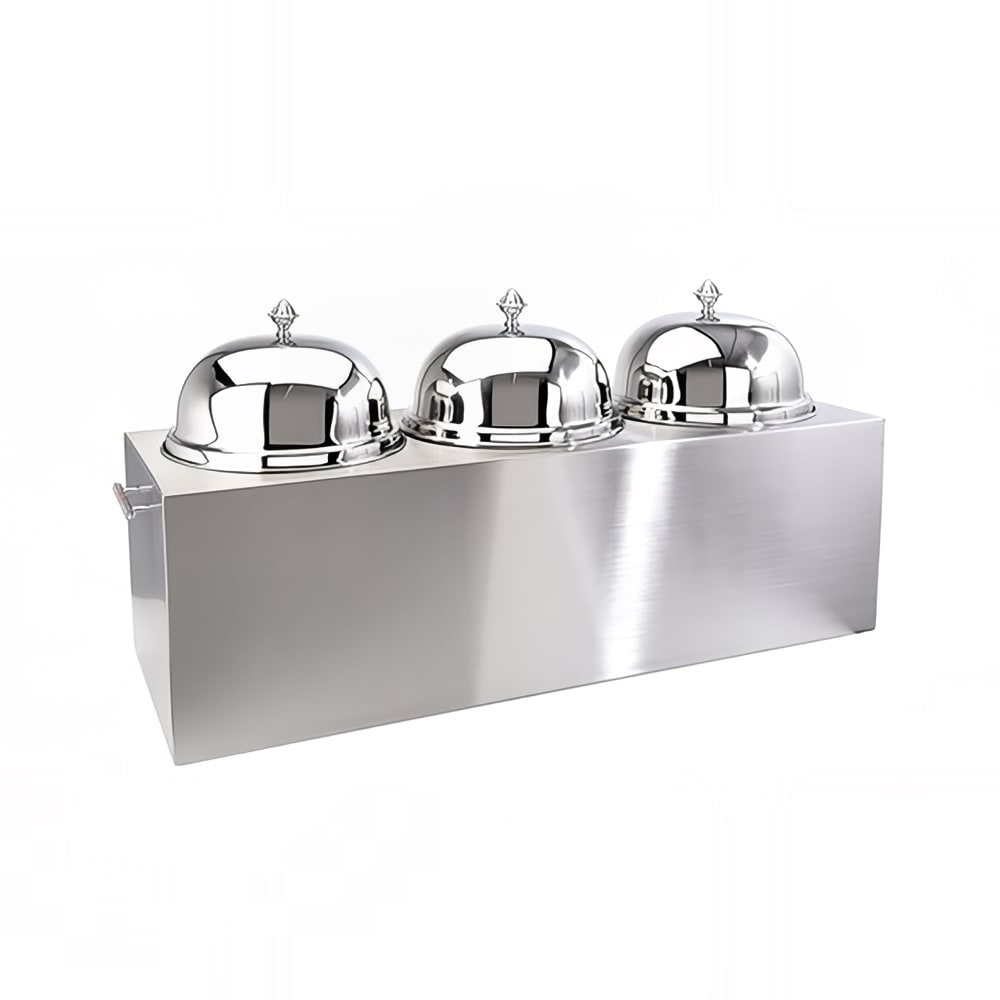 Eastern Tabletop 7003 Rectangular Buffet Ice Cream Stand - 56" x 15 ...