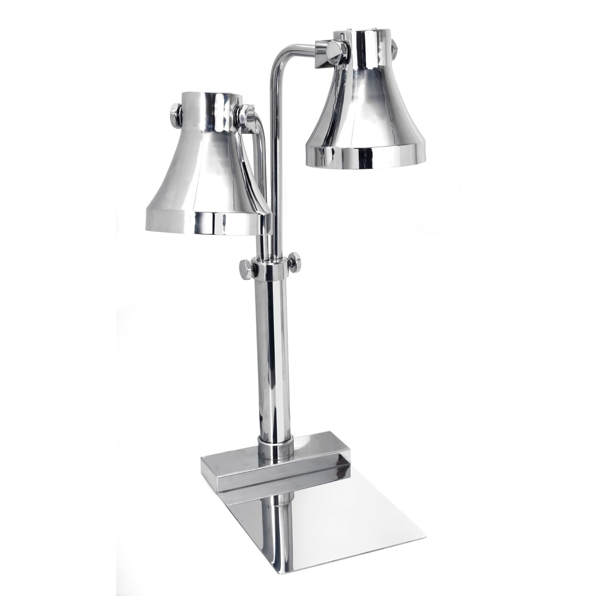 Eastern Tabletop 9602 2 Bulb Heat Lamp w/ Adjustable Arm - Stainless ...