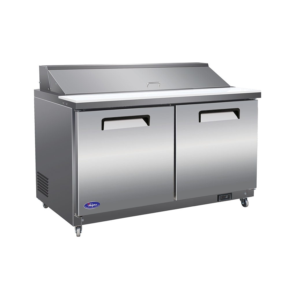 Valpro VP60S-HC 61" Sandwich/Salad Prep Table w/ Refrigerated Base, 115v
