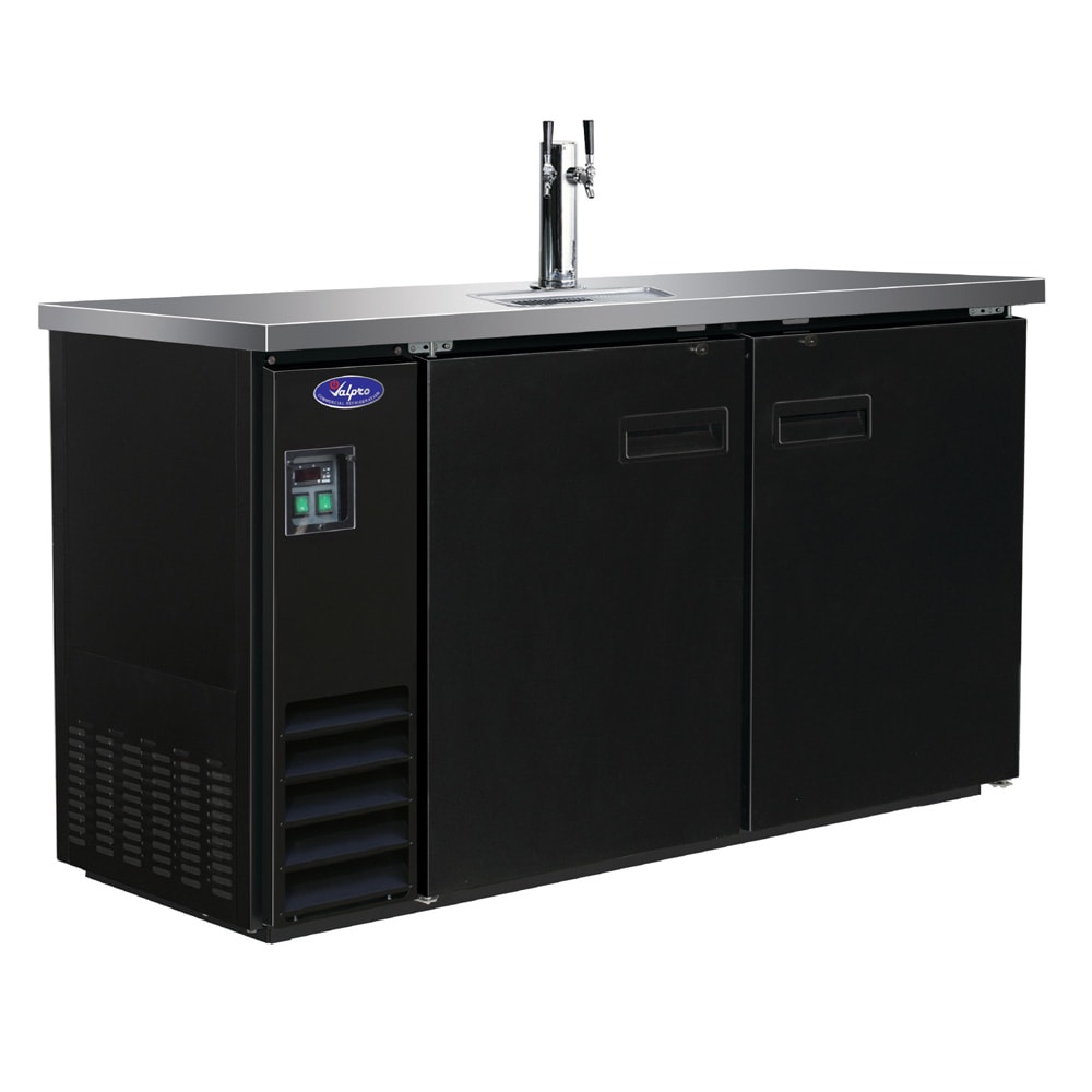 Valpro VPBD3-1 61" Draft Beer System w/ (2) Keg Capacity - (1) Column ...