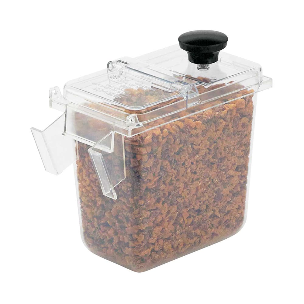 Server Wall Mount 1/9 Size Jar w/ 1 9/10 qt Capacity, Clear (87199)
