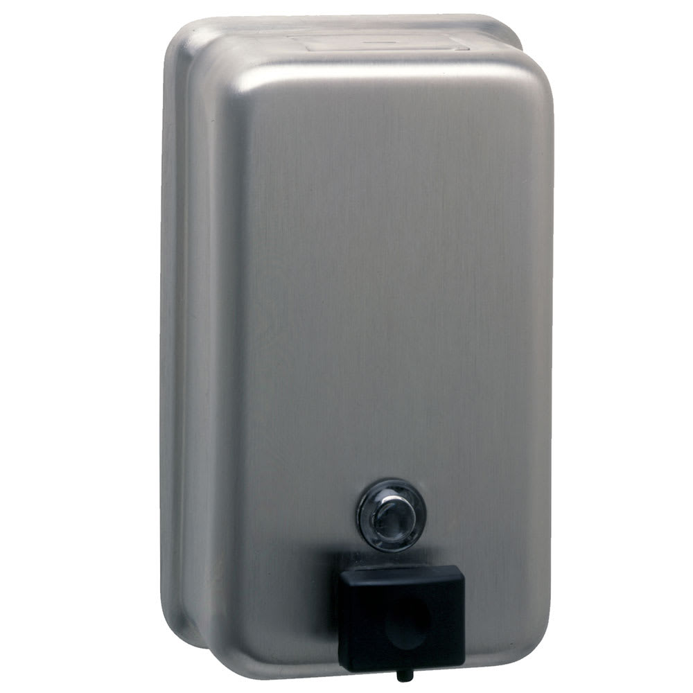 Bobrick B-2111 Classic Series Surface Mounted Soap Dispenser, Vertical