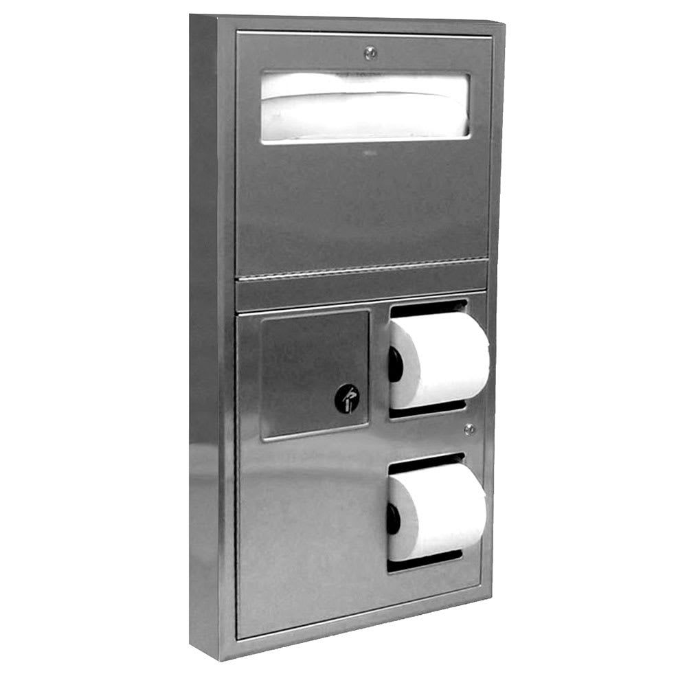 Bobrick B-3579 Classic Series Surface Mounted Combination Dispenser