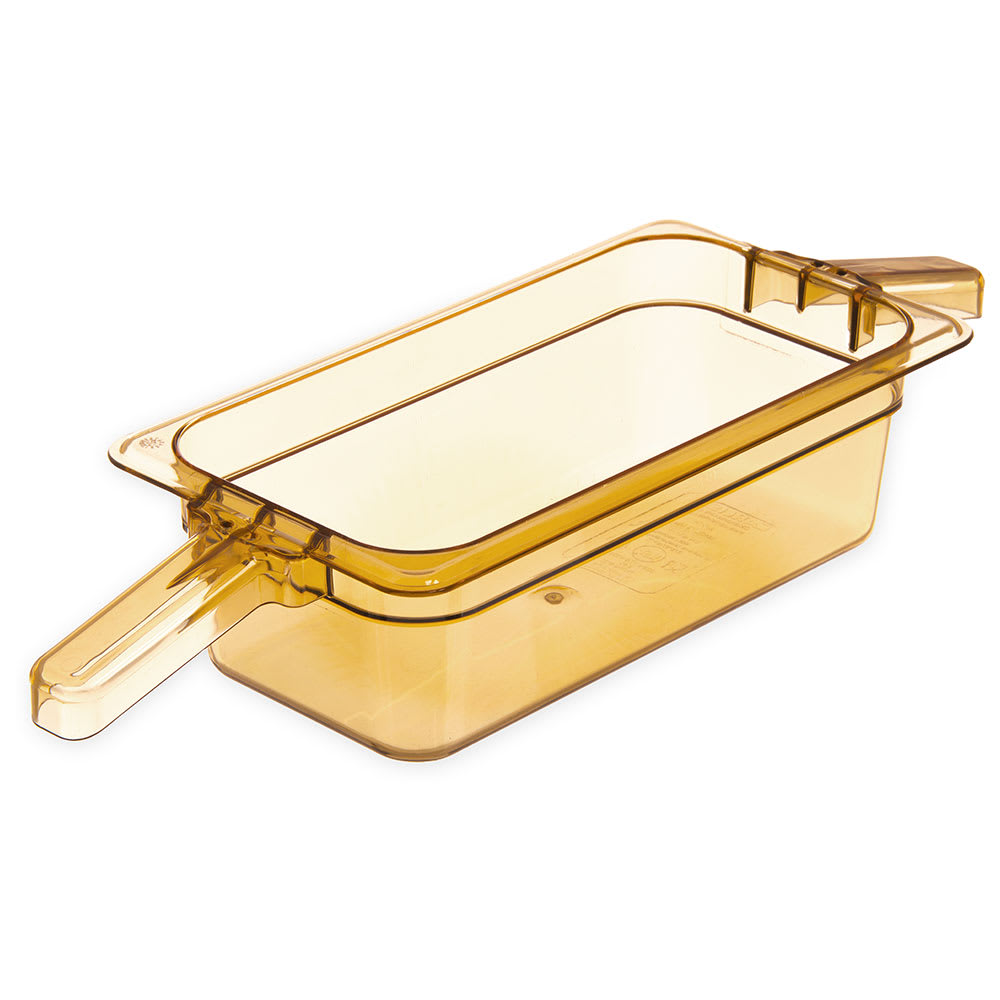 Carlisle 4"D Third Size High Temp Food Pan - Stackable (30861HH13)