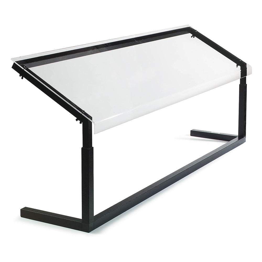 Carlisle 60" Portable Sneeze Guard - Free-Standing, Acrylic/Aluminum ...
