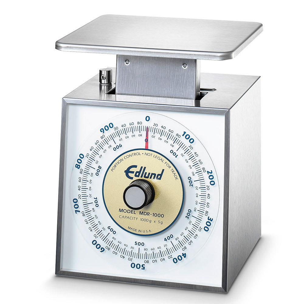 Edlund MDR-1000 Metric Portion Dial Type Scale, 1000 gm x 5 gm ...