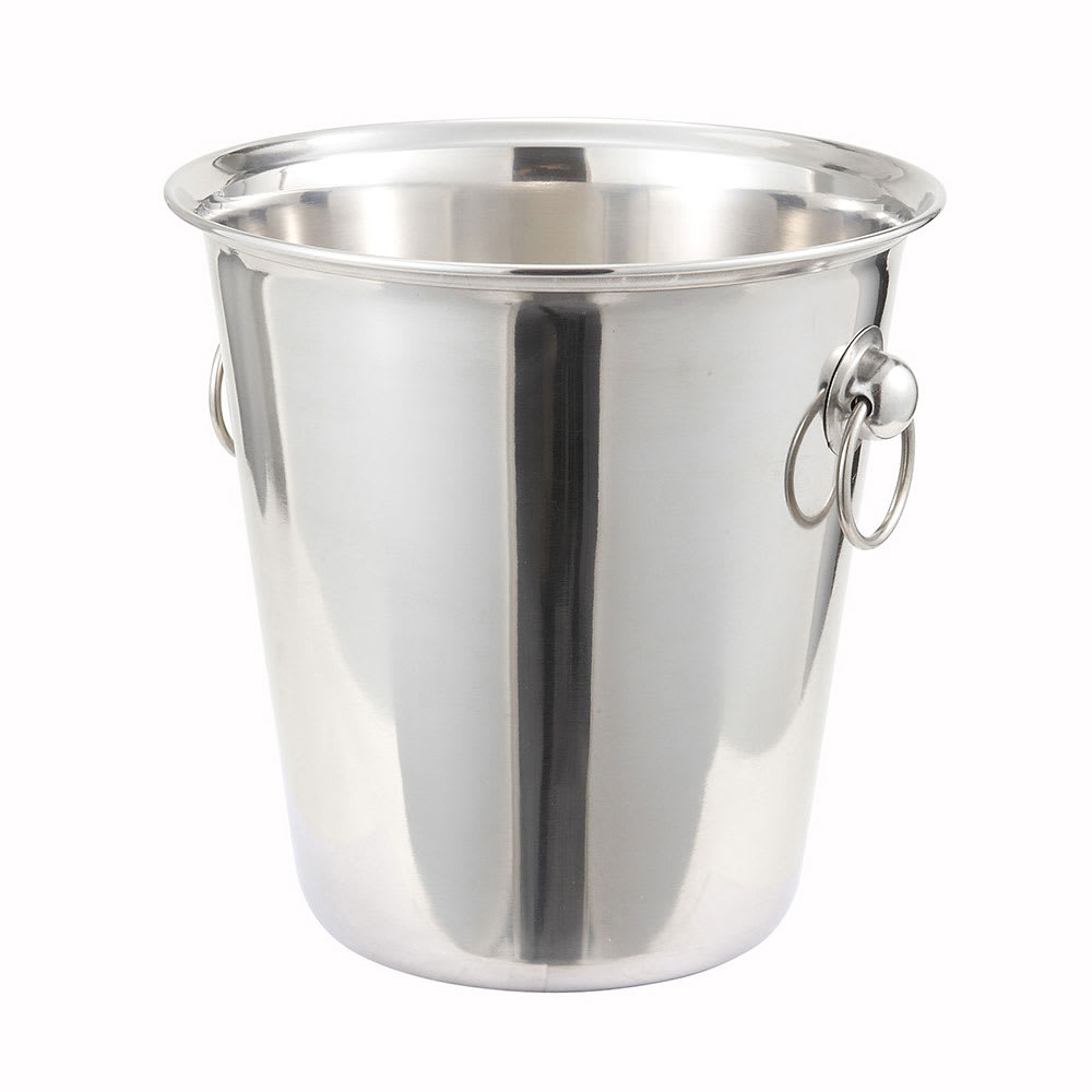 Winco WB-4 8" Wine Bucket - Stainless Steel, Mirror Finish
