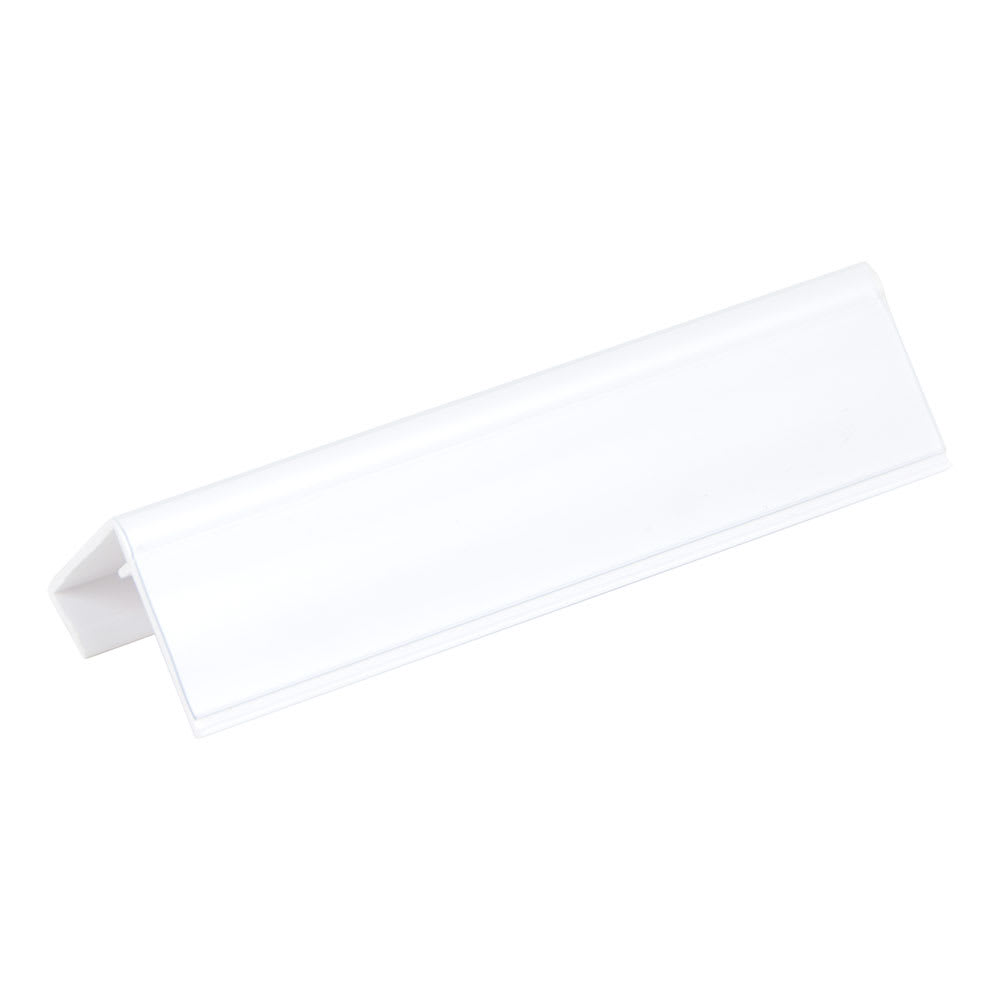 Cambro CSID 6" Identification Tag - White/Clear