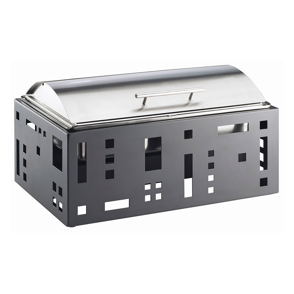 Cal-Mil 1613-13 Full Size Chafer w/ Hinged Lid & Chafing Fuel Heat