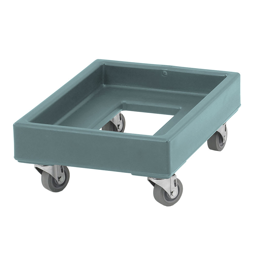 Cambro CD1420401 Camdolly® for Milk Crates w/ 350 lb Capacity, Slate Blue