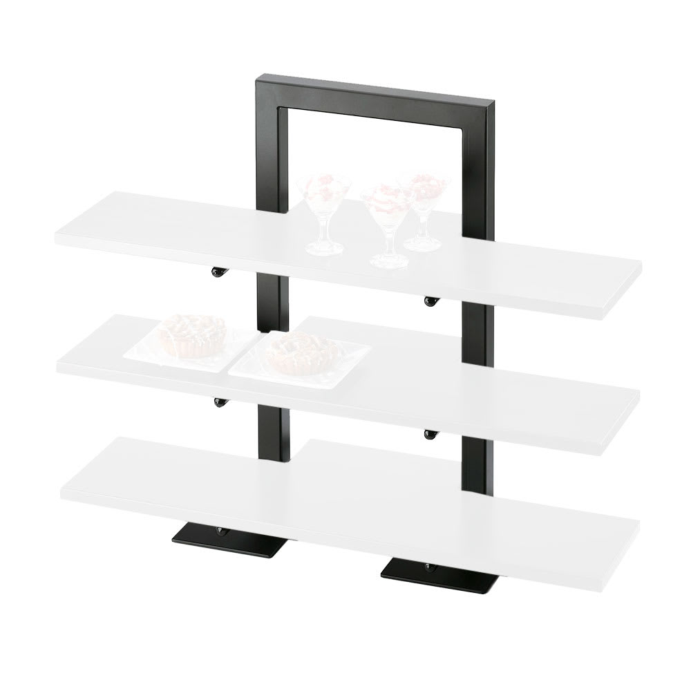 Cal-Mil 1464-13 1 Piece Riser Frame Only w/ 3 Tiers, 18 x 11 x 25" High ...