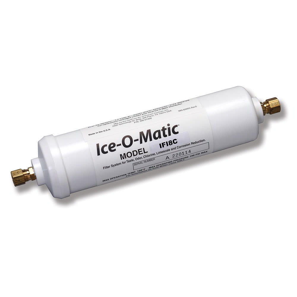 Ice-O-Matic IFI8C Single Pre Filter Water Filter Cartridge, Inline