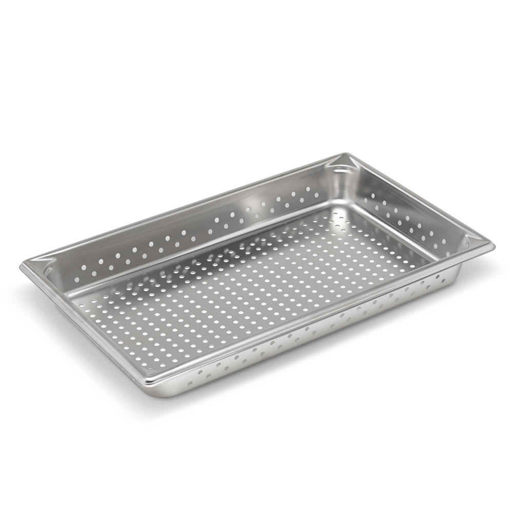 Vollrath 30023 Super Pan V® Full Size Steam Pan - Perforated, Stainless ...