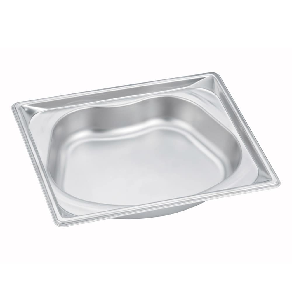 Vollrath 3102120 Super Pan® Shapes Half Size Steam Pan - Oval ...