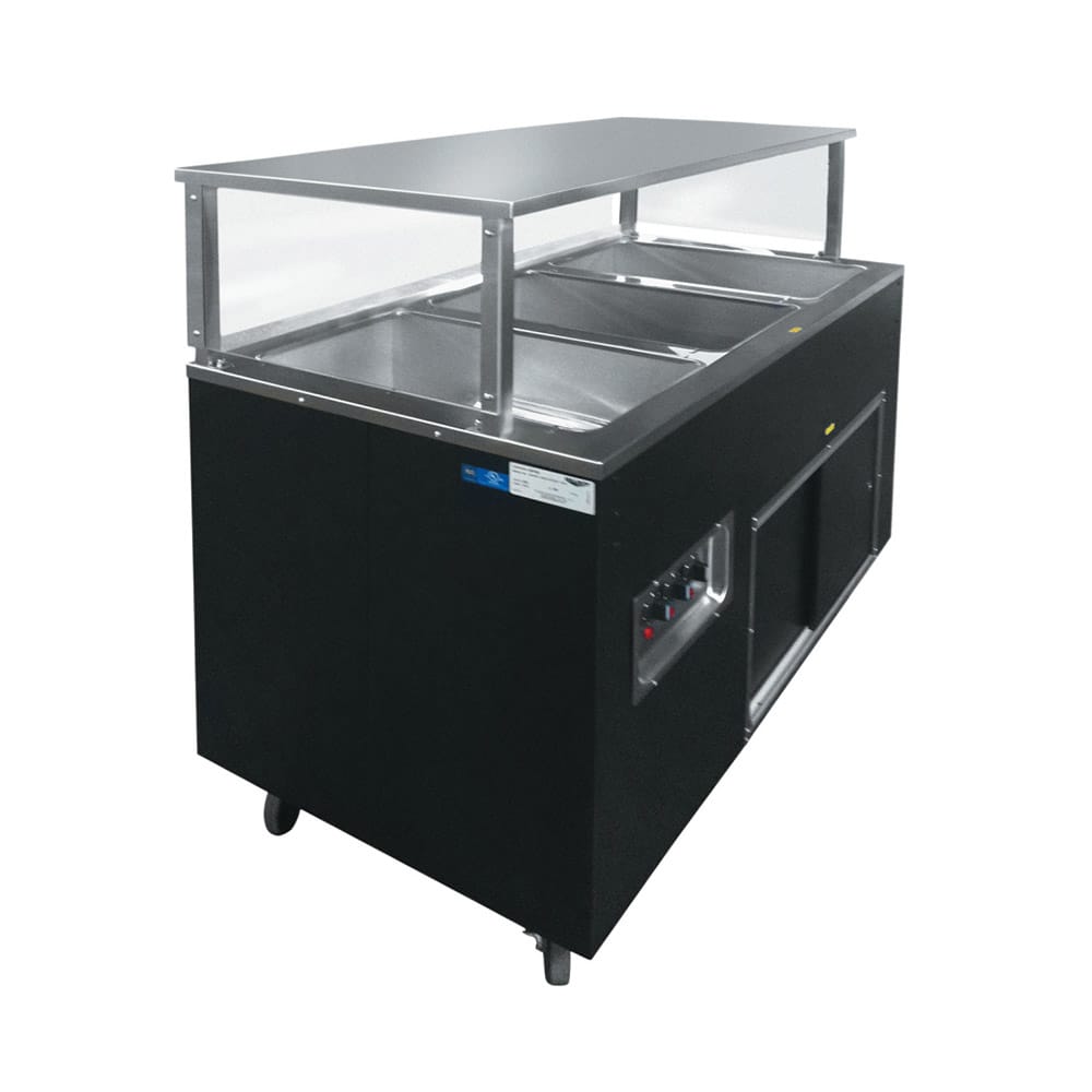 Vollrath 39709 46" Hot Food Table w/ (3) Wells & Enclosed Base, 120v