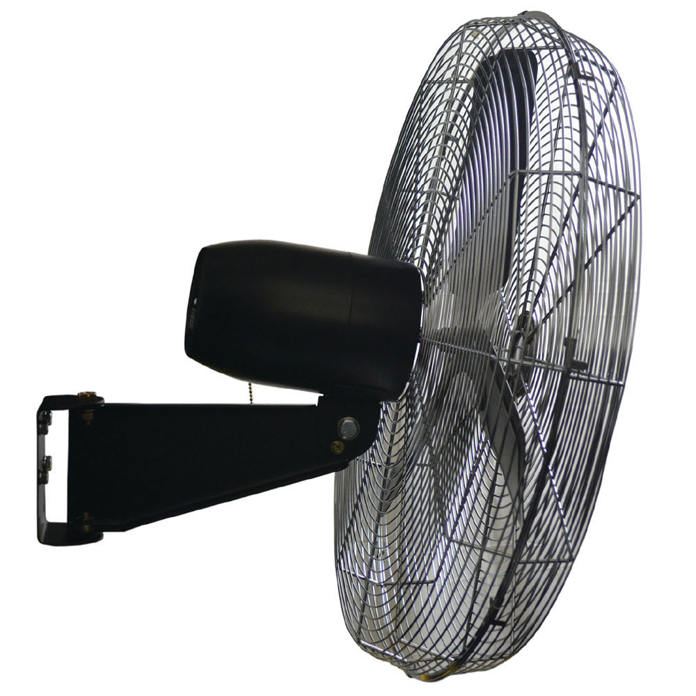 TPI CACU24W 24" Wall Mount Fan w/ 3 Speed Settings