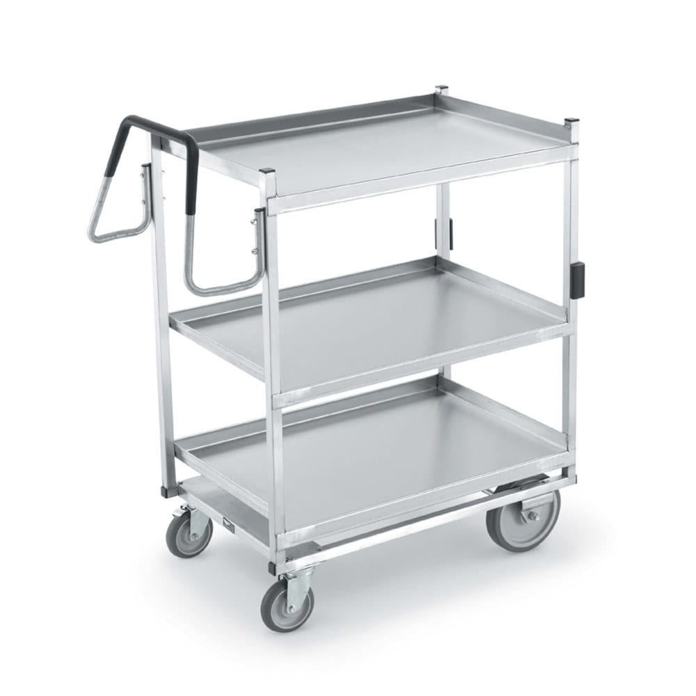 Vollrath 97208 3 Level Stainless Utility Cart w/ 900 lb Capacity ...