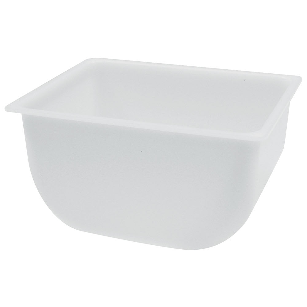 Tablecraft 107 1 Quart Condiment Holder Insert, Plastic, Fits Model ...