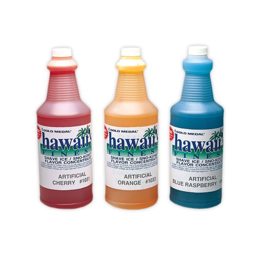 Gold Medal 1373 1 qt Watermelon Snow Cone Syrup, Concentrated