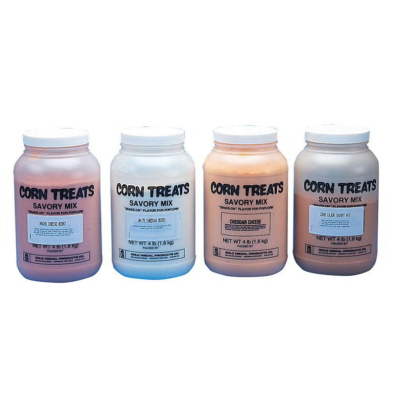 Gold Medal 2383MC Shake On Savory Flavor Mix, White Cheddar Cheese, 12 ...