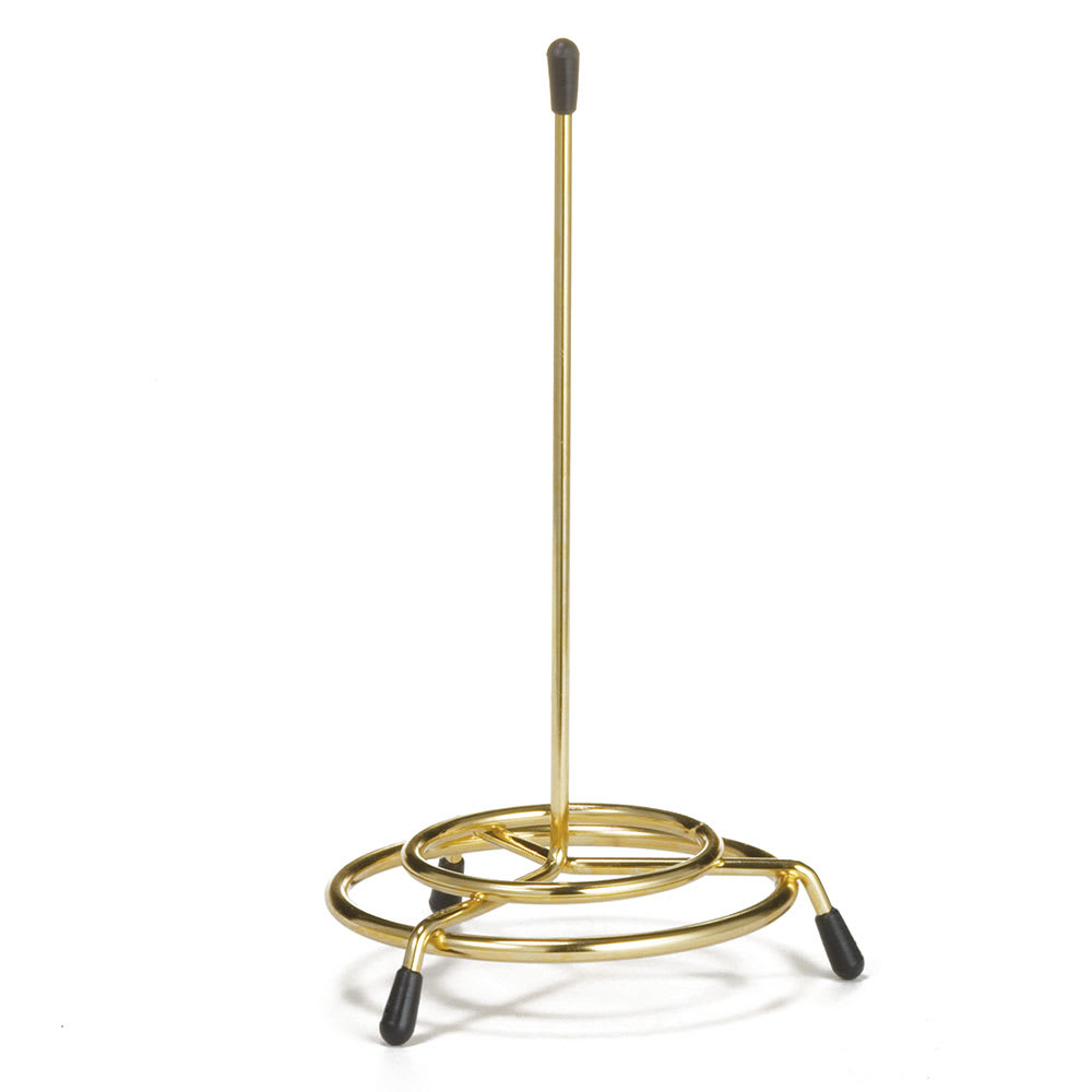 Tablecraft 172 6" Check Spindle - Brass, Gold